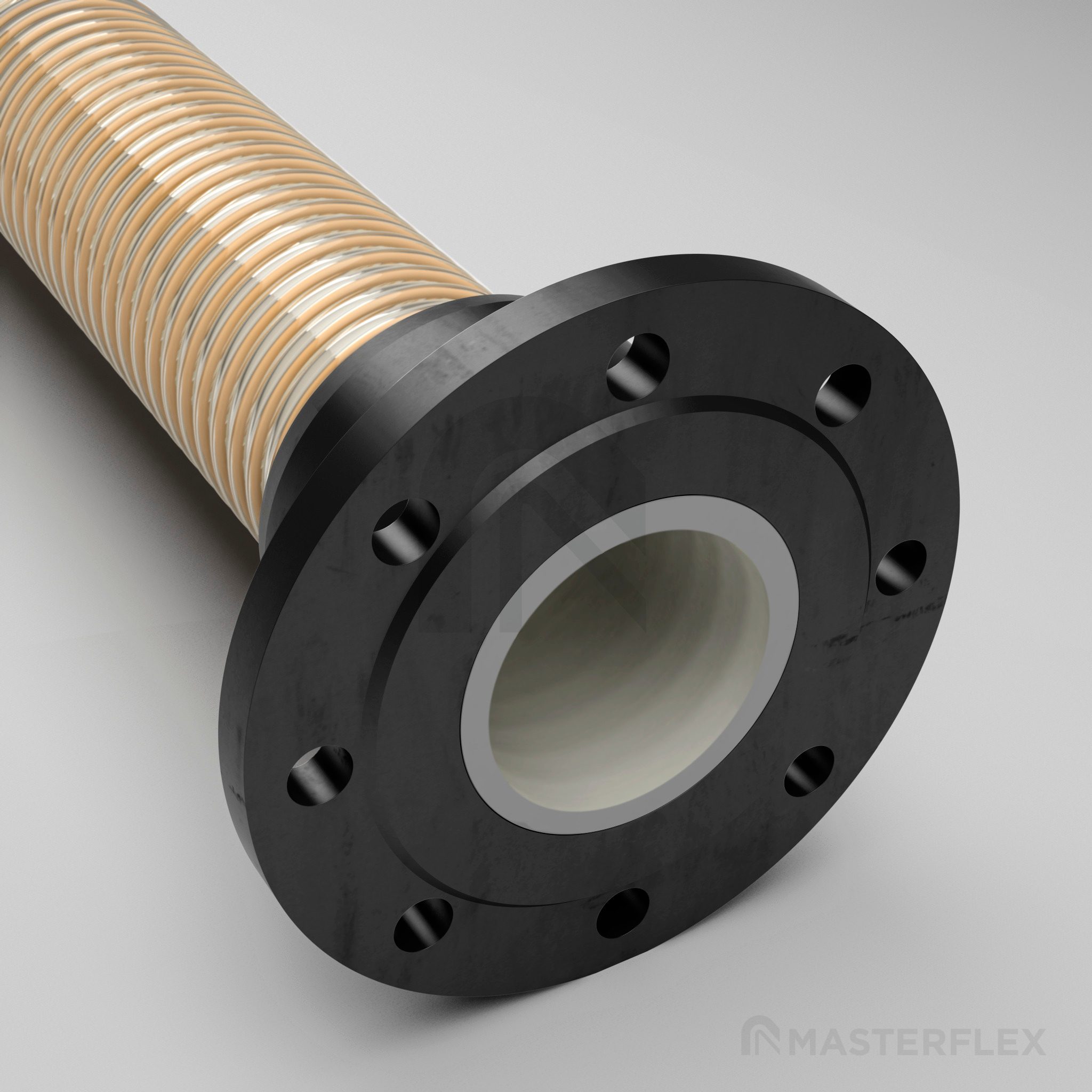 Masterflex: Combiflex Cast-on PU Fixed Flange - Plastic Conectors