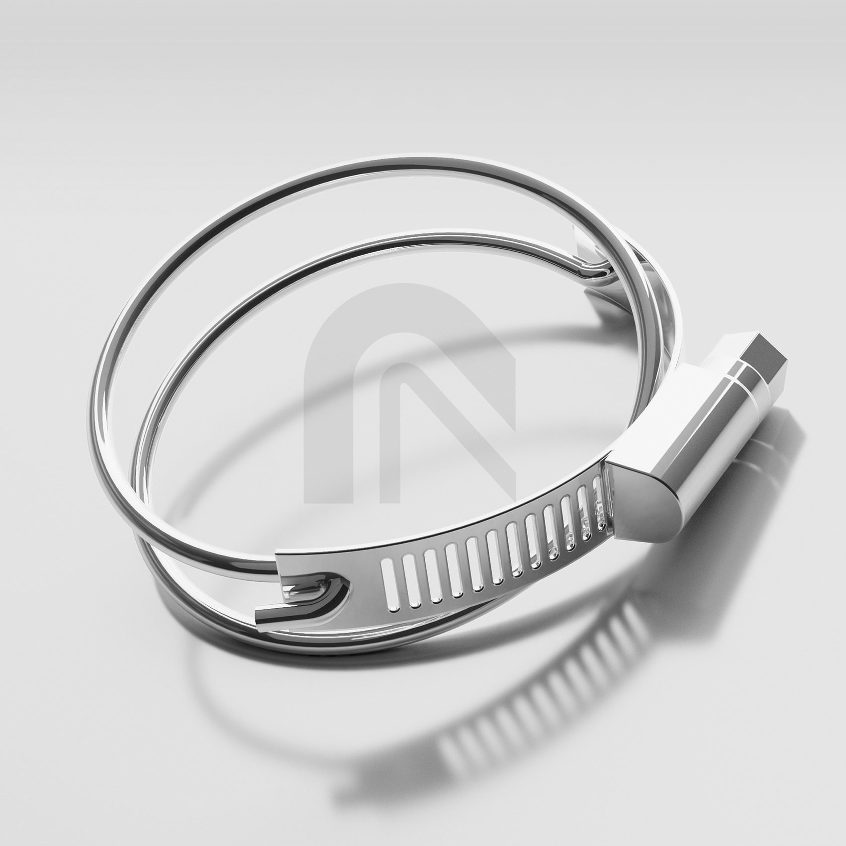 Masterduct Brasil: Master-Grip Double Wire Clamp, screw-fitting - Clamps