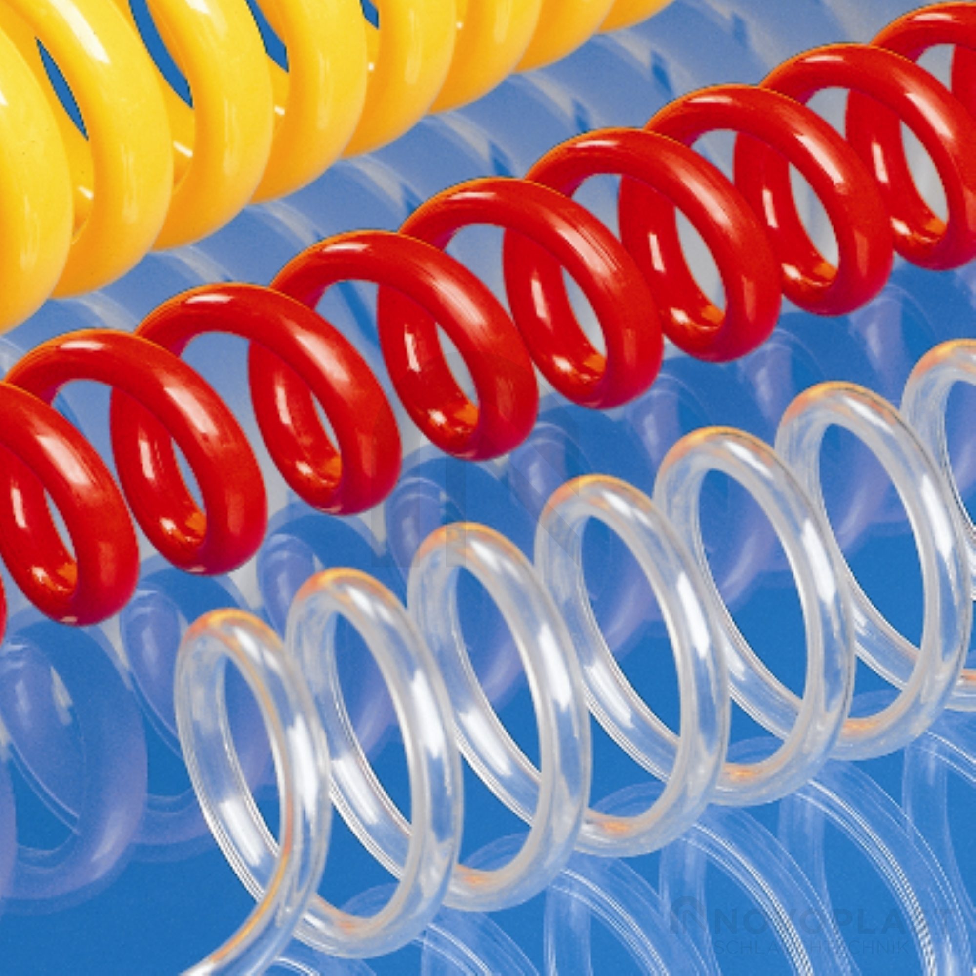 Master-Tube PUR 98A Spiral - Extruded hoses from Novoplast