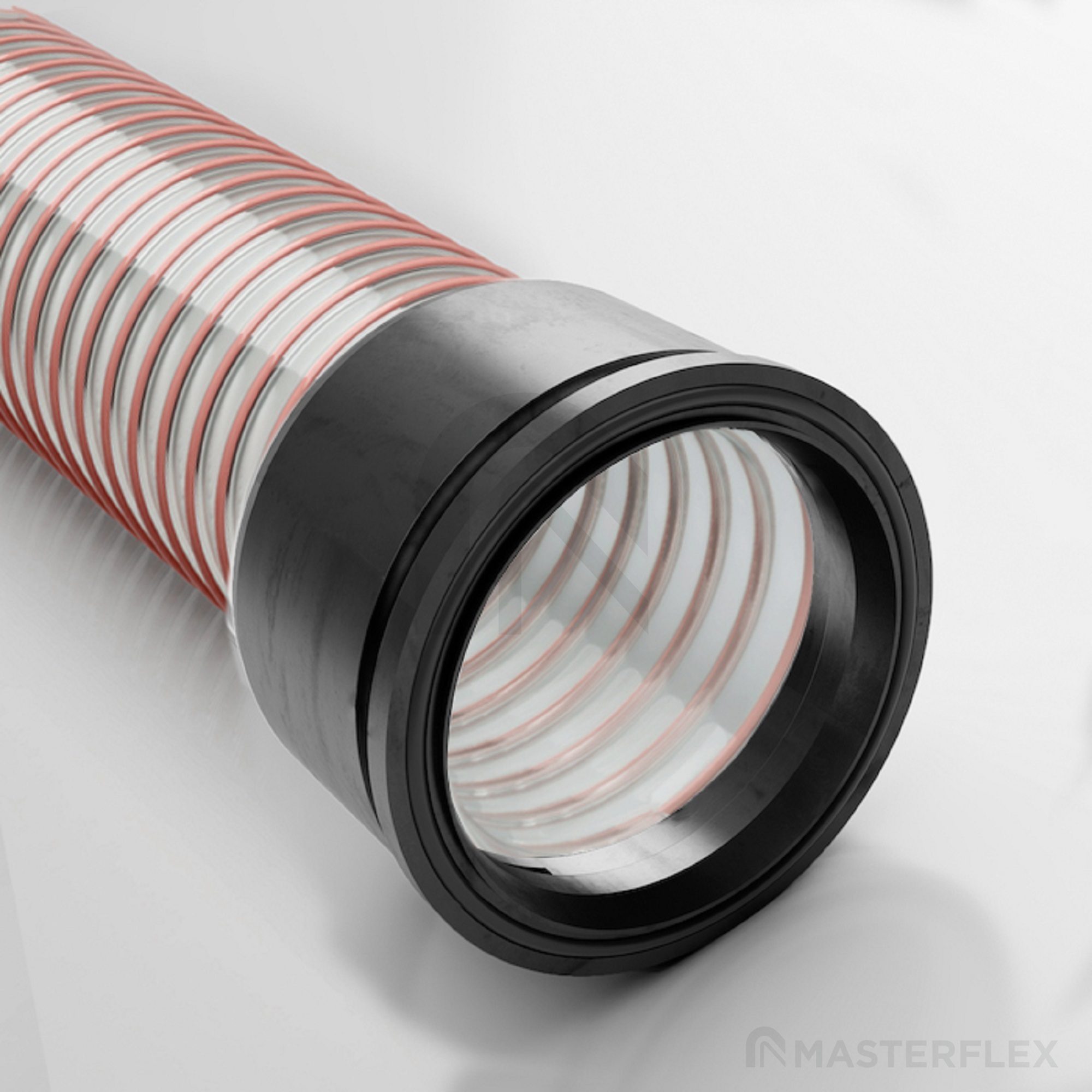 Masterflex: Combiflex PU Cone Flange permanently installed - Plastic Conectors